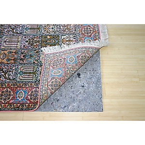 10' X 14' Ultra Plush Non-Slip Rug Pad for Hard Surfaces and Carpet