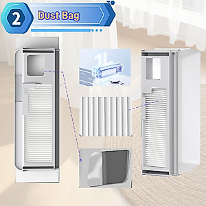 Avaenzo Narwal Freo X Plus Replacement Parts for Narwal Freo X Plus Accessories Kit with Main Brush,Filters,Dust Bag,Side Brushes,Mop Pads