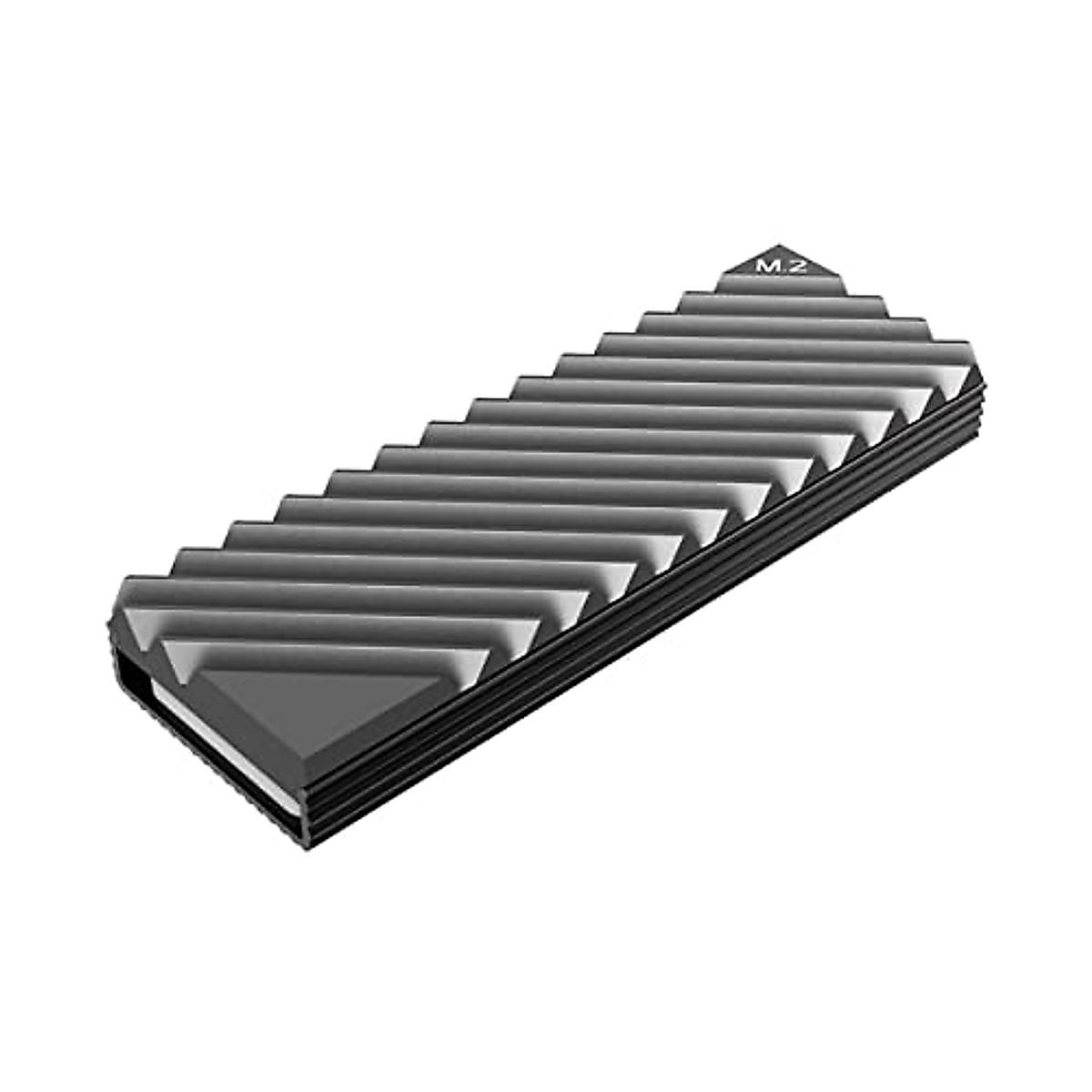 MSI M470 M.2 2280 1TB PCI-Express 4.0 x4 NVMe 1.3 3D NAND Internal Solid State Drive, Bundle with Mytrix Heatsink Cooler 2280 M.2 SSD Double-Sided Heat Sink with Silicone Thermal Pad for PS5/PC - Gray
