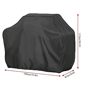 Garden Grill Cover, Outdoor Furniture Lightweight for BBQ Chair for Outdoor Use(190x71x117)