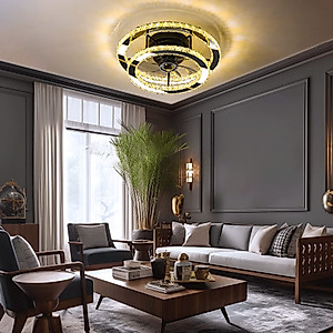 LED Floor Lamp Fans, 23W 3500LM Adjustable Super Bright LED Torchiere Living Room and 3.6W Small Fans with Reading Light,Dimmable Modern Standing Lamp for Room Bedroom Office Floor Light