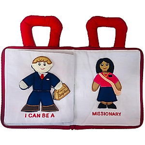 Interactive LDS Quiet Book - My Church of Jesus Christ Quiet Book by My Growing Season | Religious and Educational Soft Busy Sacrament Book for Kids | Engaging Learning Tool for Young Children