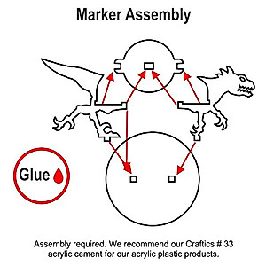 LITKO Raptor Character Mount | Dinosaur | Velociraptor | Clawfoot | Role Playing Games | Compatible with Dungeons & Dragons and Pathfinder Games (25x50mm Rectangular Base, Blue)