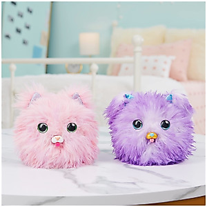 What the Fluff, Pupper-Fluff, Surprise Reveal Interactive Toy Pet With Over 100 Sounds And Reactions, Kids Toys For Girls Ages 5 And up