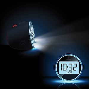 Bellman & Symfon Safe Fire Alerting Solution – Smoke Detector for Hard of Hearing - Wireless Smart Home Safety Alarm Includes Smoke Alarm Transmitter, Alarm Clock Receiver with Guiding Night Light