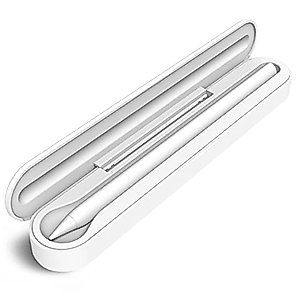Charging Case for Apple Pencil 2nd Generation, Apple Pencil 2 Charger Dock Wireless Charger Case and Protective Case (White)