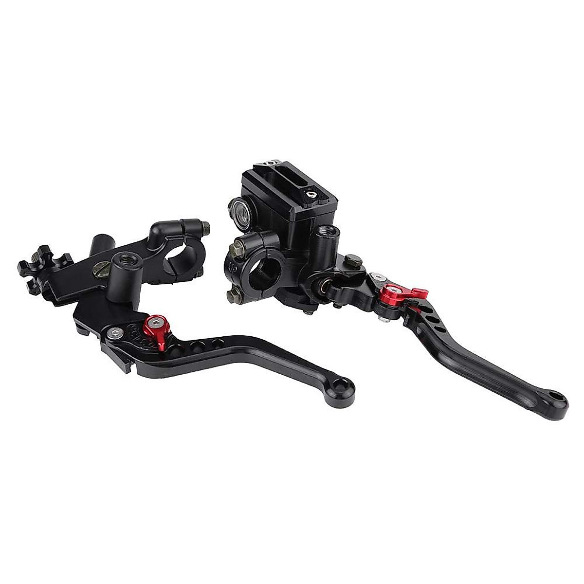 7/8" 22mm Handlebar Brake Master Cylinder Lever, Brake Lever Motorcycle Clutch for ATV Quad Moped Pit Dirt Bike Kids Motorcycle, 1 Pair - Left and Right Side
