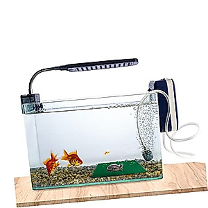 EXQUIMEUBLE Turtle Terrace Mat Garden Turf Decorations Turtle Basking Platform Turf Yard Turf Artificial Grass Turf Simulation Grass Garden Turf Carpet Lawn Turf Fish Tank Turtle Tank Resin