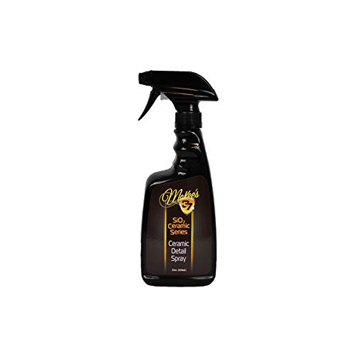 McKee's 37 MKCS-130 Ceramic Detail Spray | Advanced SiO2 Top Coat Sealer & Gloss Enhancer, 22 oz. , Black