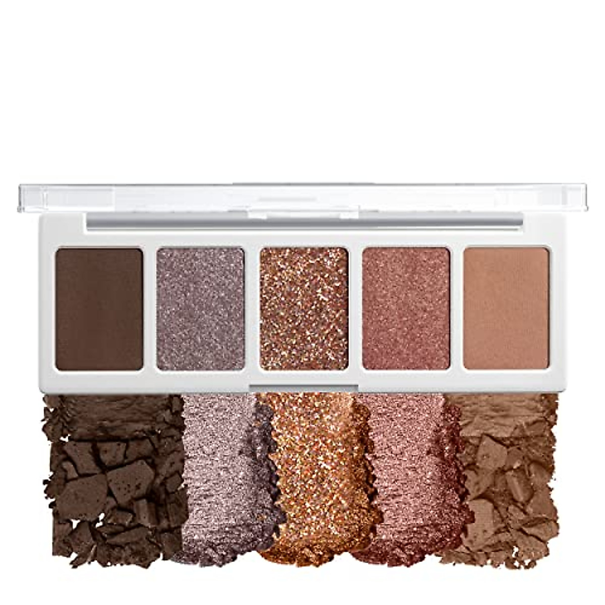 wet n wild Color Icon Eyeshadow Makeup 5 Pan Palette, Pink Camo-flaunt, Matte, Shimmer, Metallic, Long Wearing, Rich Buttery Pigment, Cruelty Free