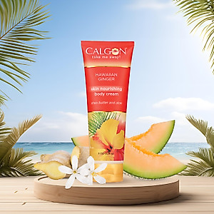 Calgon Skin Nourishing Body Cream, Hawaiian Ginger Skin, 8 oz