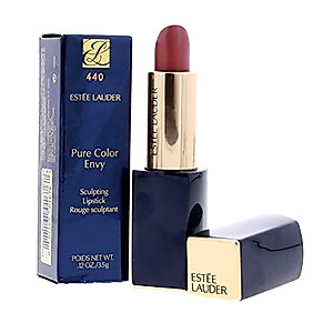 Pack of 3 x Estee Lauder Pure Color Envy Sculpting Lipstick 440 Irresistible, 0.12 oz each Sample Size Unboxed