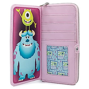Loungefly Disney Monsters Inc Boo's Door Zip Around Wallet