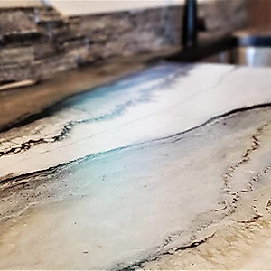 Ultimate Top Coat Epoxy (Natural Matte Finish) - DIY Epoxy Resin Kit with Extra Scratch Resistance and UV Resistance for Protecting Your Surface! (Stone Coat Countertops) (Natural Matte Finish)