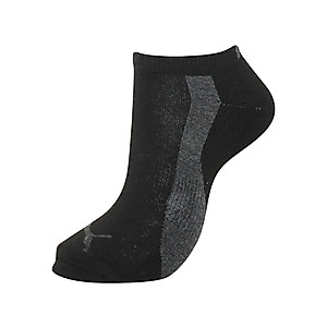 PUMA Men's 6-Pack Low Cut Socks, Charcoal/Black, 10-13 US