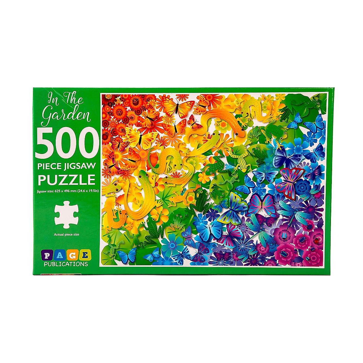 Page Publications Collection Jigsaw Puzzles for Adults 500 Piece | in The Garden Puzzles | Puzzles for Kids & Teens, Fun Educational Games for Family Game Night