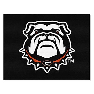 FANMATS 22866 Georgia Bulldogs All-Star Rug - 34 in. x 42.5 in. Sports Fan Area Rug, Home Decor Rug and Tailgating Mat