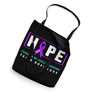 CdLS Awareness Shirt - Hope Cornelia De Lange Syndrome Tote Bag