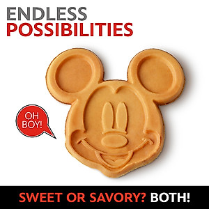 Mickey Mouse 7" Round Waffle Maker