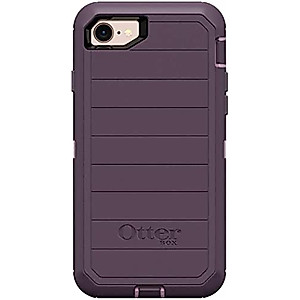 OtterBox DEFENDER SERIES Case for iPhone SE (2nd Gen - 2020) & iPhone 8/7 (NOT PLUS) - Retail Packaging - PURPLE NEBULA (WINSOME ORCHID/NIGHT PURPLE)