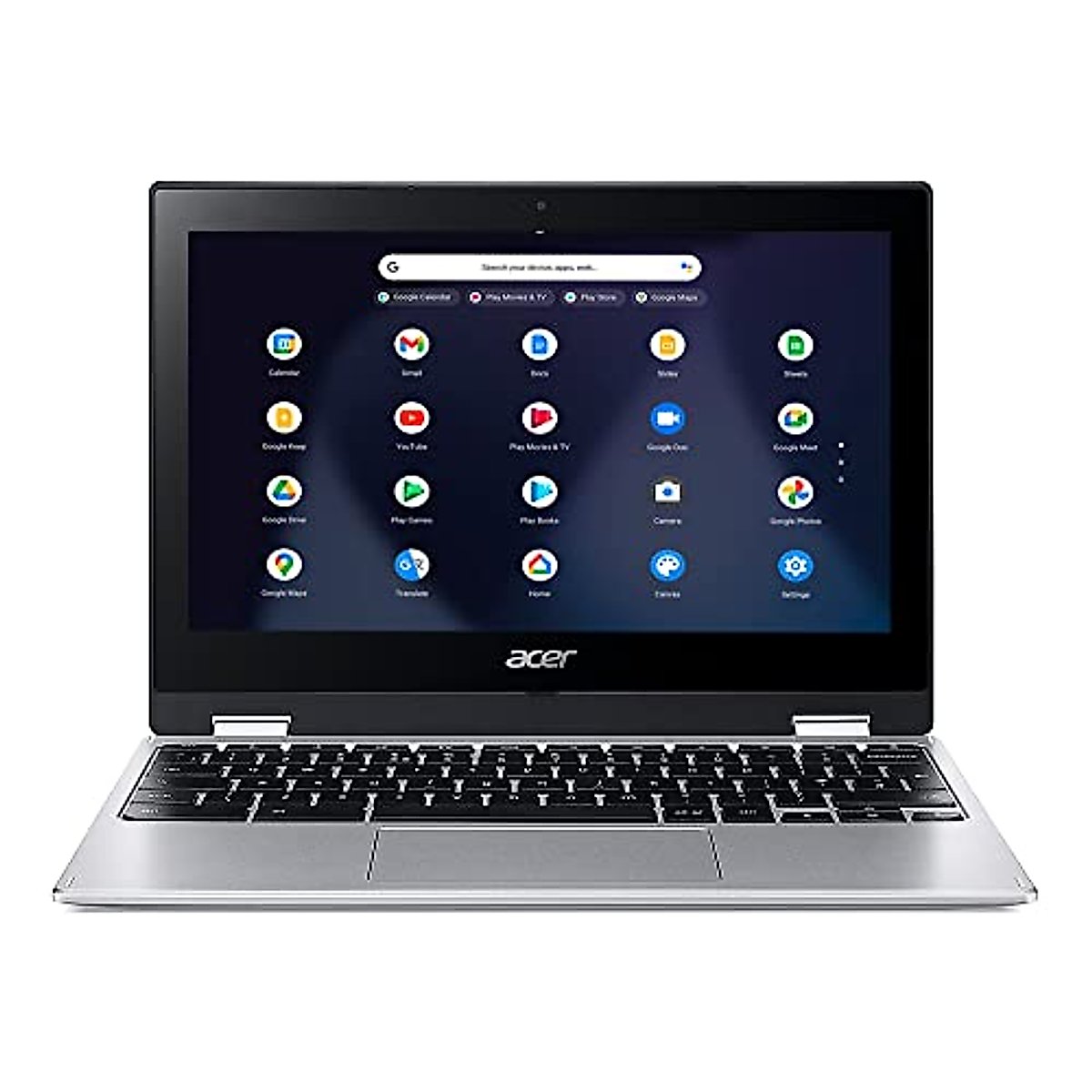 2022 Acer Convertible 2-in-1 Chromebook-11.6" IPS Touchscreen, ARM Cortex 6 Core Processor, 4GB DDR4 Memory, 32GB eMMC SSD, Webcam, Chrome OS (Renewed)