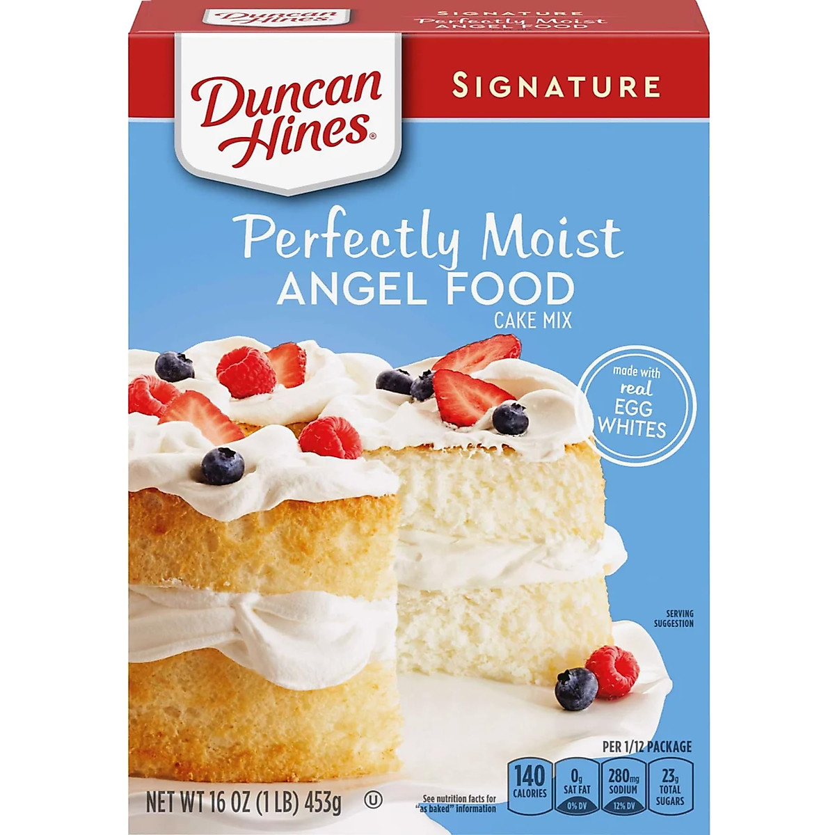 Duncan Hines Signature Cake Mix Angel Food