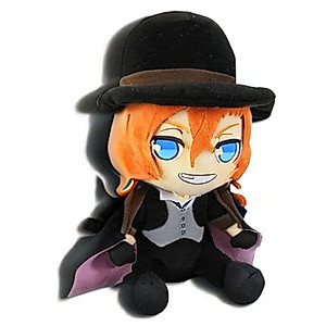 Great Eastern Entertainment Bungo Stray Dogs Partners S1- Chuya Sitting Plush 7" H