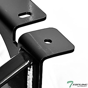 TLAPS 7422443836849 for 2007-2014 Ford Edge / 2007-2015 Lincoln MKX Class 3 III Black 2" Trailer Hitch Receiver