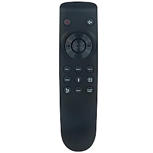 Replacement Remote Control Applicable for Onn 100002634 42" 5.1. 2. Dolby Atmos Soundbar