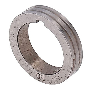Welder Drives Roll, 5Pcs Stable Feeding High Accuracy Welders Wire Feed Roller 1.0‑1.2mm Grooves Bearing Steel Wear Resistant for Welding Components