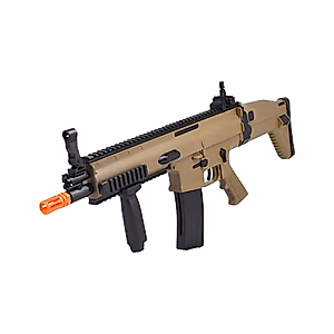 SOFT AIR USA FN Scar-L Spring Airsoft Rifle, Tan, 400 FPS