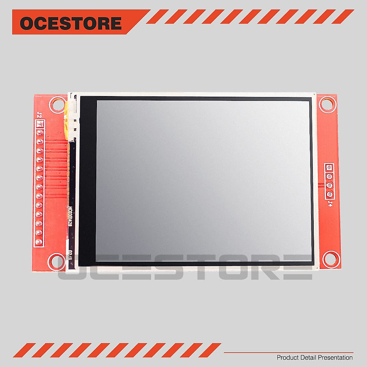 OCESTORE ILI9341 2.8" SPI TFT LCD Display Touch Panel 240X320 Module with PCB 5V/3.3V STM32 with Touch