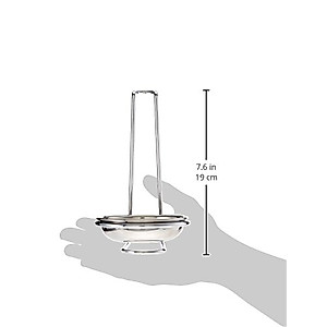 Fox Run Vertical Spoon Holder, 4.75 x 7.5 inches, Stainless Steel