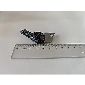 DHDestined Fateful Folding Pocket Knife, Mini Portable Knife, Unique Gift for Men Women Multicolor(black)