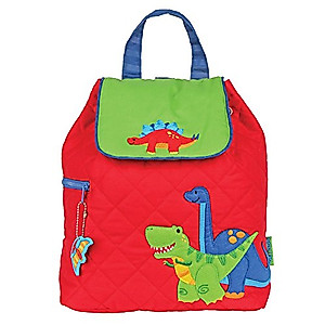 Stephen Joseph Boys Quilted Dinosaur Backpack