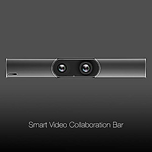 GTW Yealink A30-010-TEAMS all-in-one Collaboration bar with VCR20 remote, Connects to Deskphone, PC/Mac, Softphones - Works with Teams, Zoom, RingCentral, 8x8, Vonage, Microfiber Included