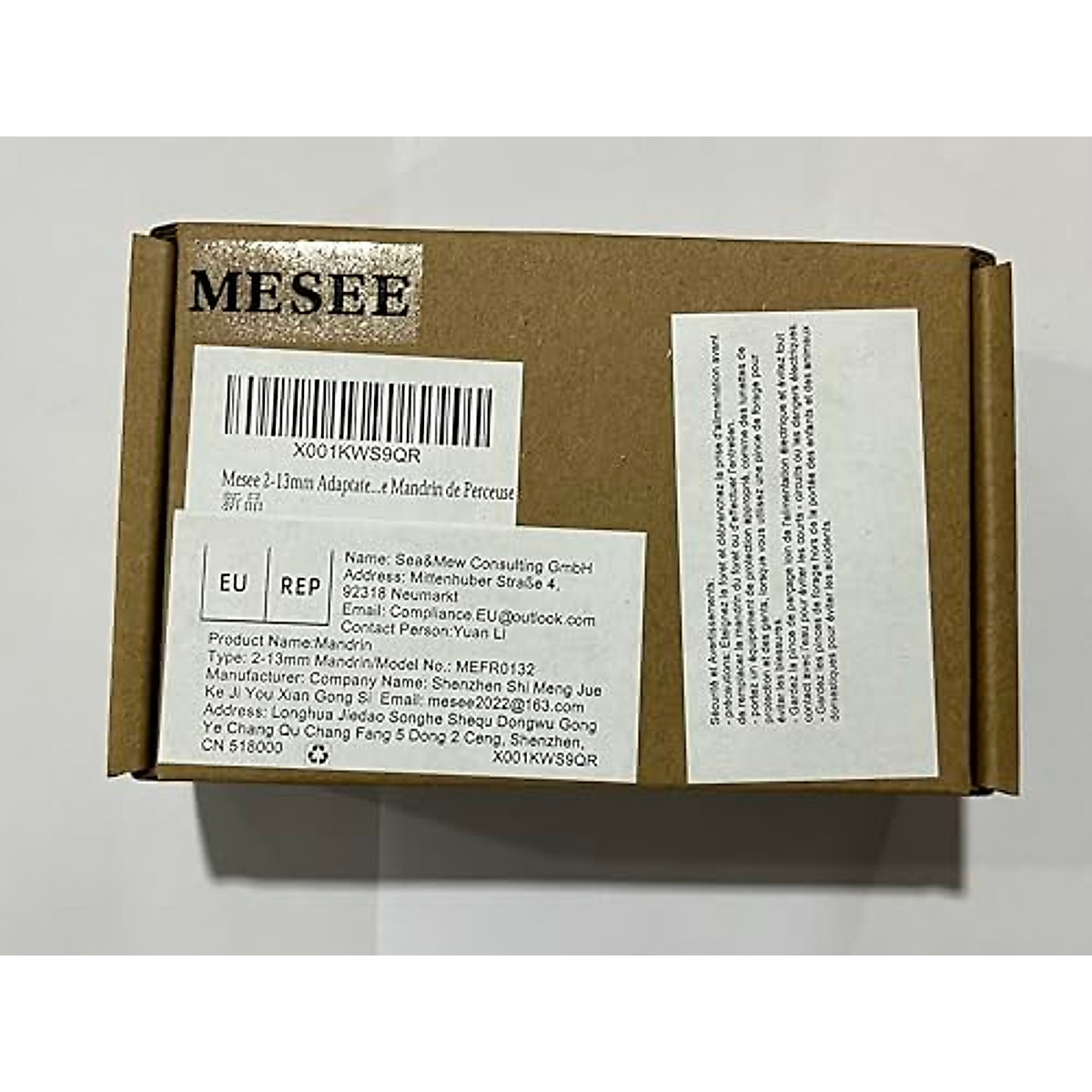 Mesee 2-13MM Keyless Drill Chuck with SDS Plus Adaptor, Professional Heavy Duty 1/2-20UNF Mount Quick Change Self-tighten Drill Chuck Adapter Converter Rotary Hammer Conversion Tool