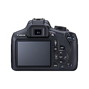 Canon EOS Rebel T6 Digital SLR Camera Kit with EF-S 18-55mm f/3.5-5.6 is II Lens, Built-in WiFi and NFC - Black (US Model)