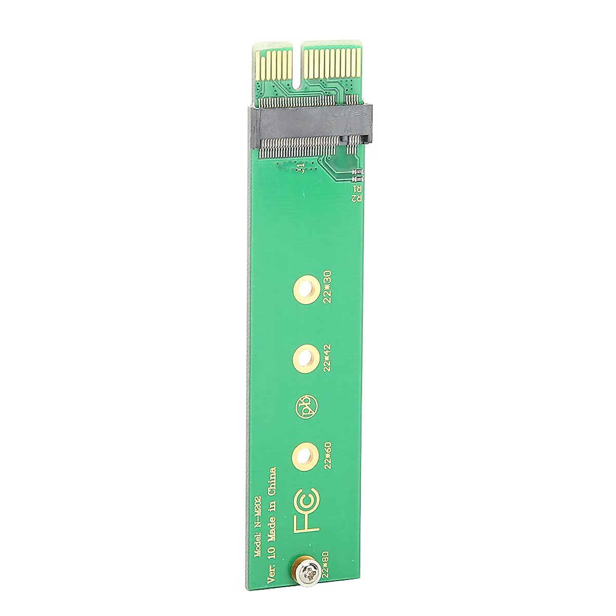 M.2 NGFF SSD to PCIe Express x1 Adapter Card, Supports PCIE x4 AHCI NVMe and PCIE x2 AHCI NVMe M.2 NGFF SSD, Desktop Solid State Drives