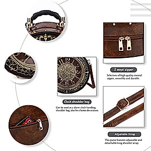 Angel Barcelo Crossbody Purse and Handbags for Women Fashion Ladies Shoulder Bag Brown