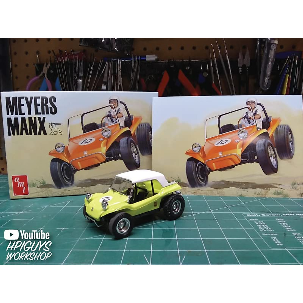 AMT - Meyers Manx Dune Buggy - Original Art