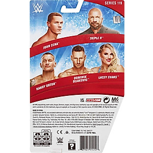 WWE Triple H Action Figure, Posable 6-in Collectible for Ages 6 Years Old and Up