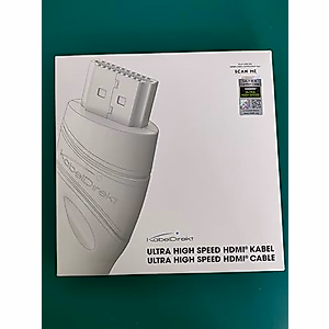 KabelDirekt – 8K HDMI Cable, HDMI 2.1 – 6ft – Certified HDMI Cable for PS5 and Xbox Series X/S – Developed in Germany (Ultra High Speed HDMI Cable for 8K@60Hz, PC/Console and Monitor/TV – Blue/Black)