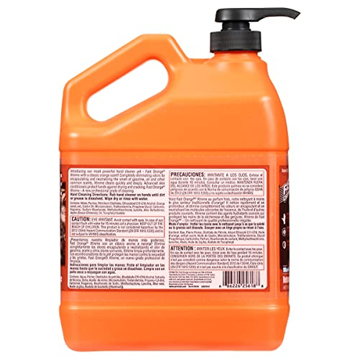 Fast Orange 25618 Xtreme Hand Cleaner, 1 Gallon, 128 Fl Oz (Pack of 1)