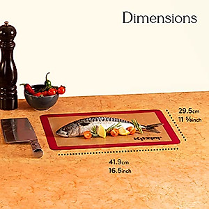 Kitzini Silicone Baking Mat Set. Non-Stick Silicone Mats for Baking. 4 Half Baking Sheets. BPA Free. Professional Grade Silicon Baking Sheet. Silicone Baking Mats for Cookies, Macarons & Pastry