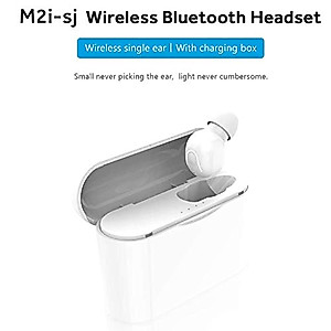 TBIIEXFL Headset Touch Function with Charging Box Stereo Headphones in-Ear Built-in Microphone Headphones Sports Subwoofer