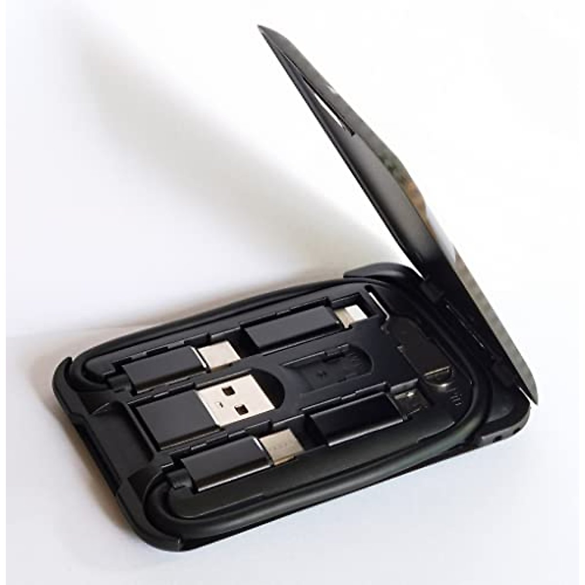Yinow USB Type C to C Charging and Data Transfer Cable with 3 USB Adapters Combination Set in Credit-Card Size Case