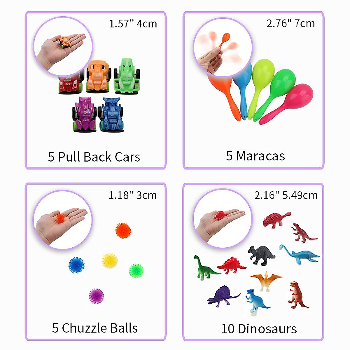 Amy&Benton 120PCS Prize Box Toys for Kids Classroom Pinata Filler Toys Kids Birthday Party Favors Assorted Carnival Prizes Treasure Box Chest Prizes Toys Goodie Bag Stuffers