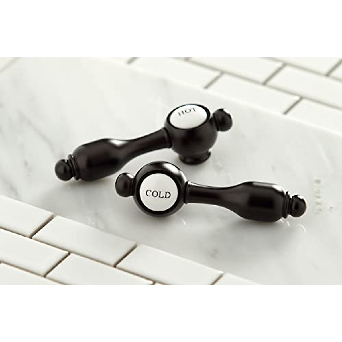 Kingston Brass KS1235TALBS Tudor Kitchen Faucet, 8-1/2 inch in Spout Reach, Oil Rubbed Bronze