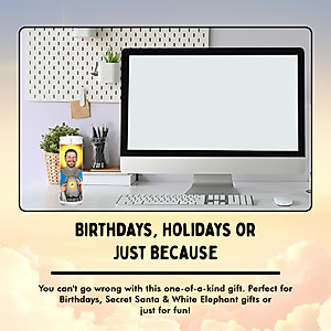 Coach Dan Campbell Candles - Funny Gift Saint Candle - Votive Glass Jar White Candle-Devotional Candles for Lions Lovers - Handmade Wax Candles - Unique Novelty Gift for Football Lovers